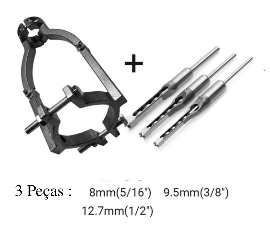 Brocas para Furos Quadrados com Suporte Adaptador – ernestet